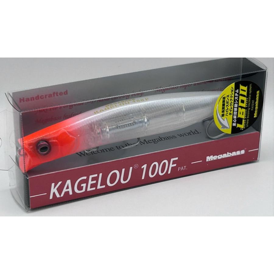 Megabass メガバス KAGELOU 100F カゲロウ100F GP RED HEAD : CURIOSITY Yahoo!店 - 通販 - Yahoo!ショッピング