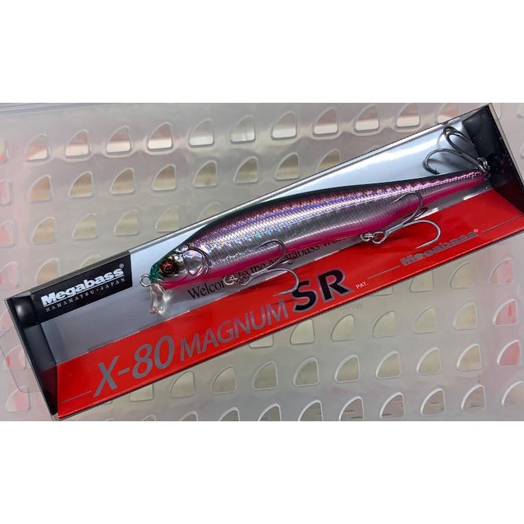 Megabass メガバス X-80 MAGNUM-SR GG BAYSIDE GREEN PB : CURIOSITY Yahoo!店 - 通販 - Yahoo!ショッピング