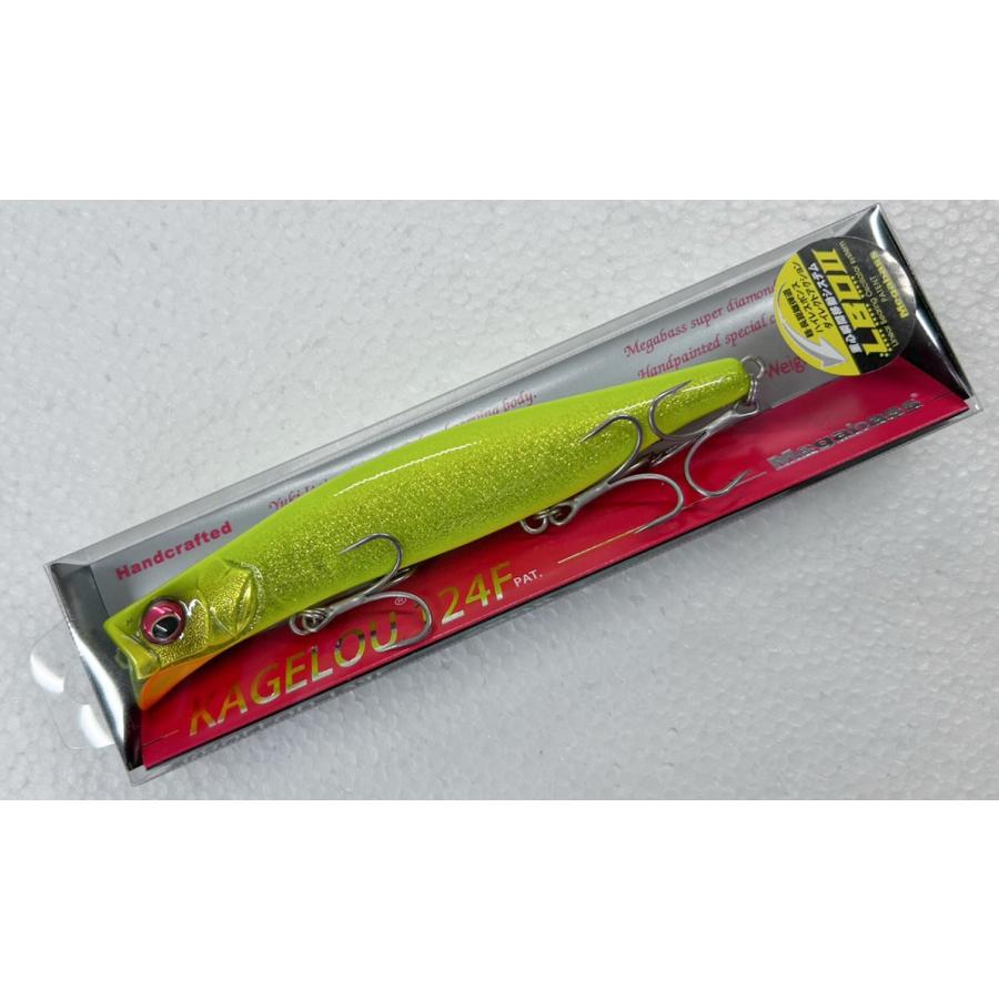 Megabass メガバス KAGELOU 124F カゲロウ GLX DOUBLE CHART : CURIOSITY Yahoo!店 - 通販 - Yahoo!ショッピング