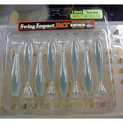 KEITECH ケイテック スイングインパクト ファット 2.8インチ 426 セクシーシャッド(新) : CURIOSITY Yahoo!店 - 通販 - Yahoo!ショッピング