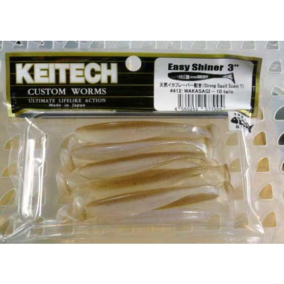 KEITECH ケイテック イージーシャイナー 3インチ 412:ワカサギ : CURIOSITY Yahoo!店 - 通販 - Yahoo!ショッピング