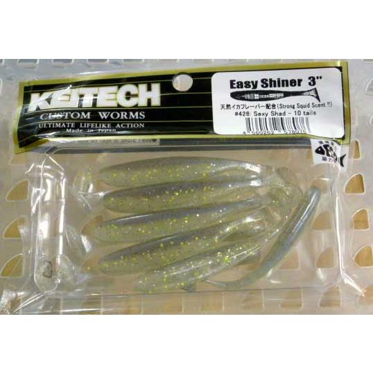 KEITECH ケイテック イージーシャイナー 3インチ 426:セクシーシャッド(旧タイプ) : CURIOSITY Yahoo!店 - 通販 - Yahoo!ショッピング