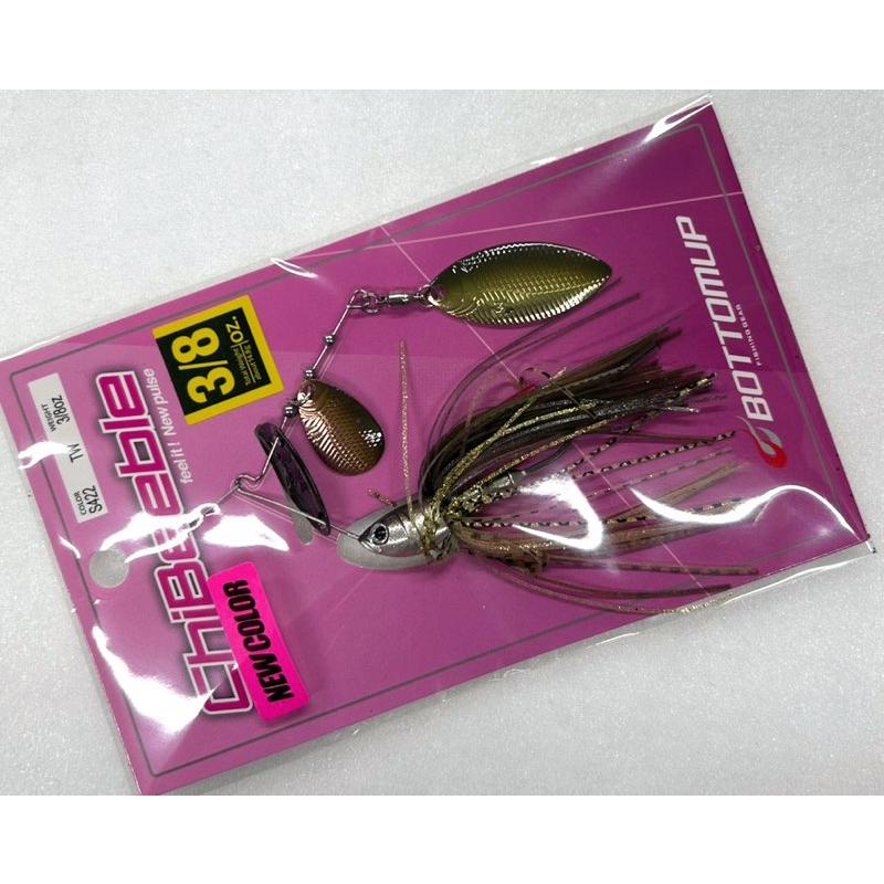 BOTTOMUP ボトムアップ ChiBeeble(チビーブル) 3/8oz TW タンデムウィロー S422 ダークフラッシュ : CURIOSITY Yahoo!店 - 通販 ...