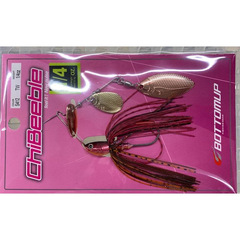 BOTTOMUP ボトムアップ ChiBeeble(チビーブル) 1/4oz TW タンデムウィロー S412 バーニングシャッド : CURIOSITY Yahoo!店 - 通販 ...