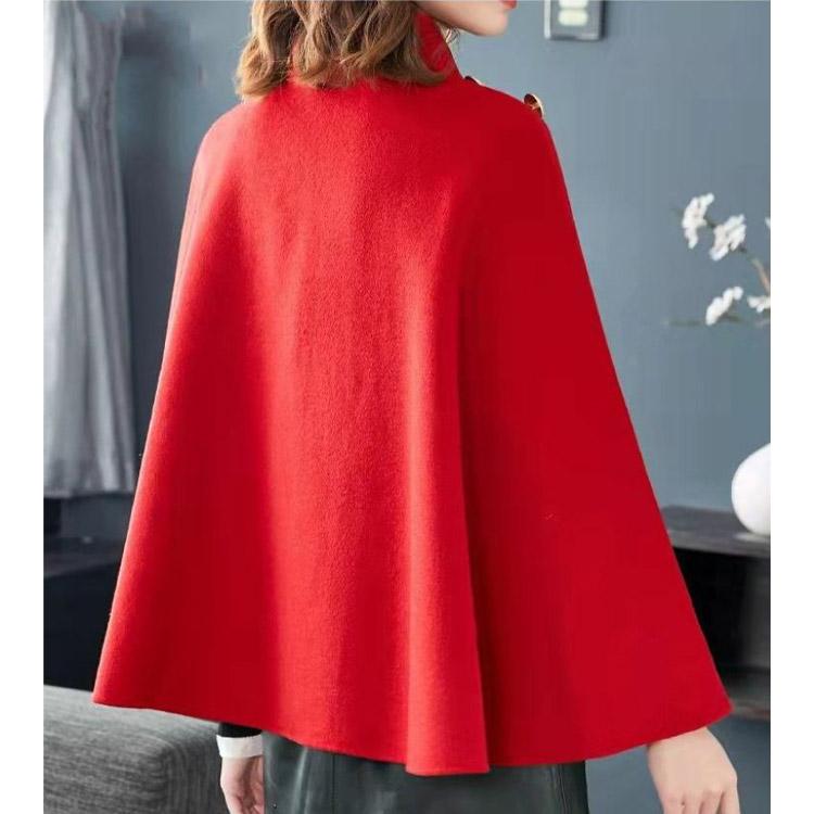 ケープ コート ポンチョ ポンチョコート レディース マントコート 春 秋 冬 アウター フェイクウール マント 羽織 韓国風 冬服 防寒 体 ...