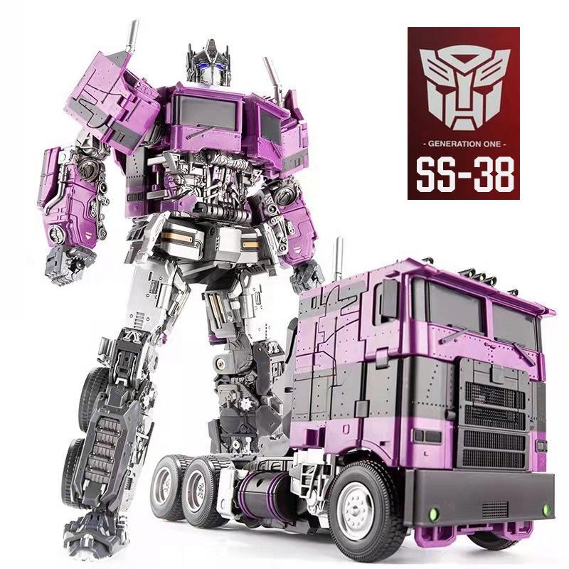 AOYI MECH Leader LS-13Z Transformers コンボイ 拡大版 外伝 特定紫 オプティマスプライム ...