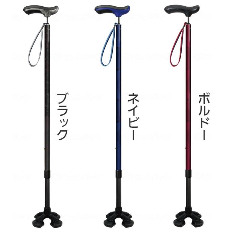 (シナノ) やわらGELグリップ 4点杖 多点杖 軽量 380g アルミ : 介護shopサンアイYahoo!店 - 通販 - Yahoo!ショッピング