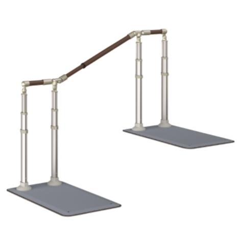 アロン化成 (アロン化成) アットグリップ 伸縮手すり AT-C-E800 片側タイプ 870-162 安寿 手すり 屋外 段差 階段 置き型 置くだけ 工事不要 介護 : 介護shopサン ...