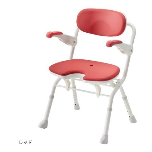 アロン化成 (アロン化成) 安寿 楽らく開閉シャワーベンチ U 536-085 536-086 536-087 シャワーチェア 入浴 お風呂 イス : 介護shopサンアイYahoo!店 ...