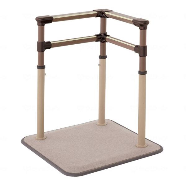 (法人宛先限定) (マツ六) たよレールUPDATE アップデート L型手すり 標準プレート BZU-03 040-4753 置き型 置くだけ 手すり 工事不要 簡単設置 : 介護shopサン ...