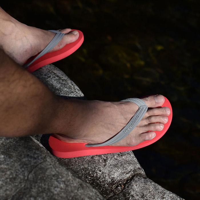 ヒッポブルー Hippobloo ビーチサンダル オリジナル 男女兼用 ふわふわマシュマロな履き心地 天然ゴム製 生分解 ヴィーガン素材 : ビーチサンダル専門ゴムの木農園 - 通販 ...