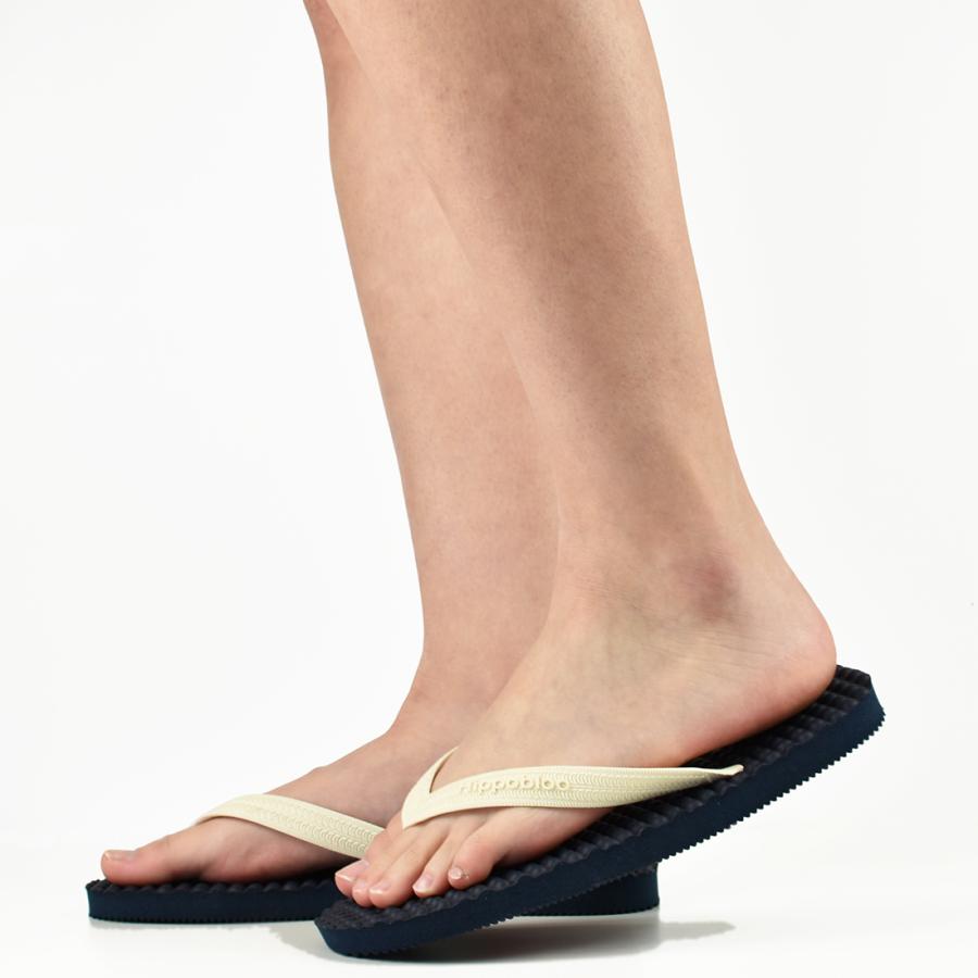 ヒッポブルー Hippobloo ビーチサンダル Massage（マッサージ）ユニセックス 天然ゴム製 足の裏に心地よい刺激 生分解 ヴィーガン素材 : ビーチサンダル専門ゴムの木農園 ...