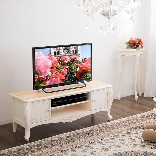 テレビボード アンティーク 110 猫脚 37v ロココ調 ローボード テレビボード アンティーク 110 猫脚 37v ロココ調 ローボード