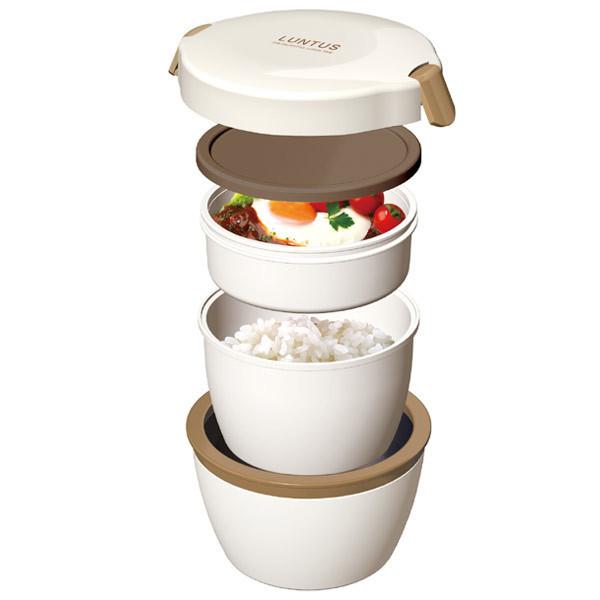 保温弁当箱 弁当箱 ランタス カフェ丼ランチ 620ml ステンレス製 HLB-CD620 LUNTUS アイボリー ネイビー : 本棚&テレビ台&安心安全のサンゴ - 通販 - Yahoo ...