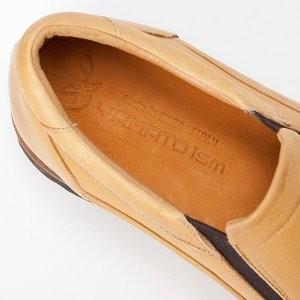 倭ISM オリエンタルシューズ 倭イズム 奈良産 鹿革スリッポン 3E YA