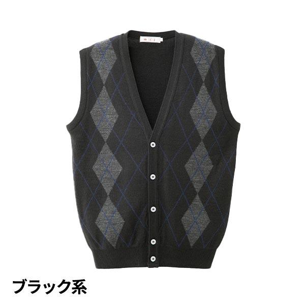 彩香 エムアイジェイ 日本製ウール混アーガイル柄前開きベスト JN-0047 1枚 :a5857:産経ネットショップ - 通販 - Yahoo!ショッピング