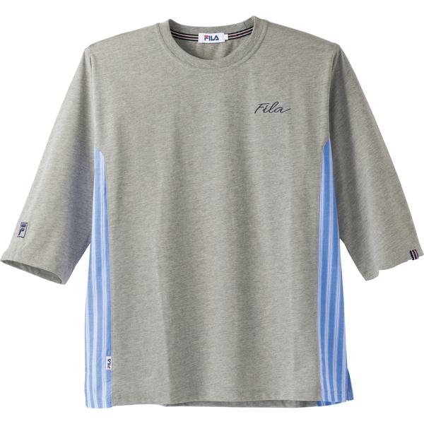 フレンドリー FILA(フィラ) 着るだけおしゃれ！布帛切替カットソー 2色組 958053 1セット（2枚：2色×各1枚） :a7724 ...