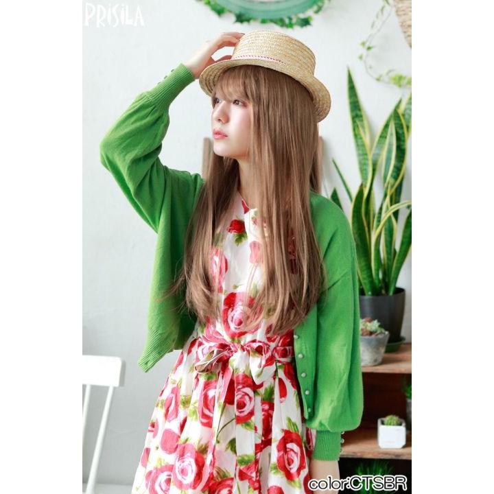 プリシラ オールウィッグ グラデーションカラーウィッグ ピュアストレート CTA-683 全4色 耐熱 ブラウン グレー ピンク ロング フルウィッグ : 雑貨いいものサイトー - 通販 ...