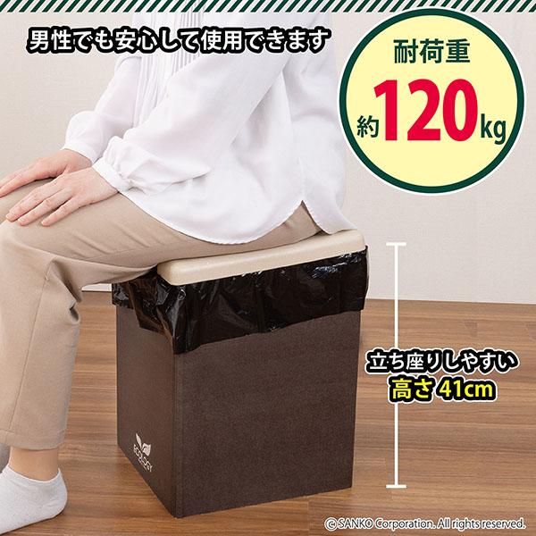 THANKO 簡易トイレ 携帯トイレ 非常用 災害用 防災グッズ 車