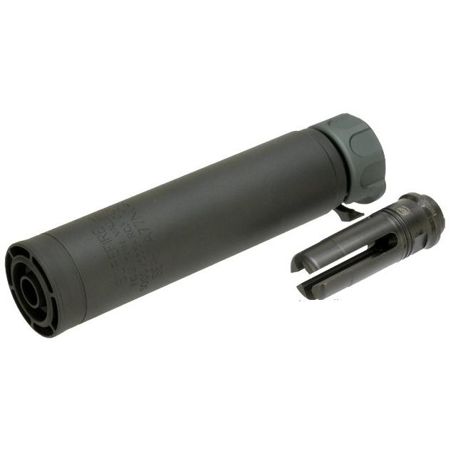ANGRY GUN STD ダミーサイレンサー SURE FIRE SOCOM 556-RC3 & QD ハイダー Blackカラー RC3D ...