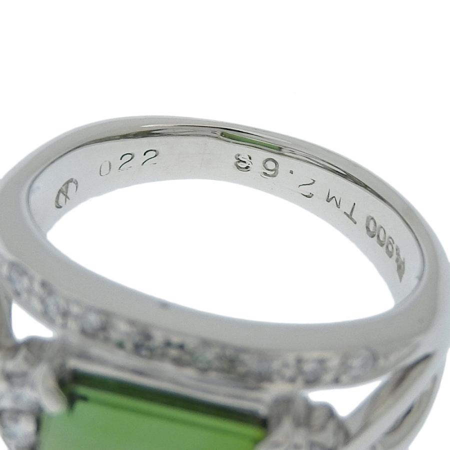 2.63ct 天然トルマリン リング 8号 Pt900 合計0.22ct 天然ダイア 一粒 1粒 四角 4角 オープンワーク 送料無料 中古 : 三光質店Yahoo!ショッピング店 - 通販 ...