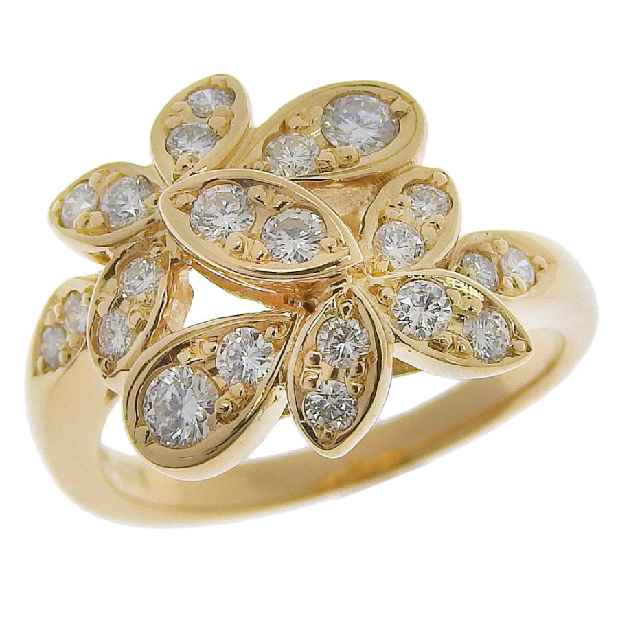 アクアスキュータム 合計約0.4ct 天然ダイヤ リング 13号 K18YG 18K 18金 イエローゴールド ラウンド 円 金無垢 送料無料 中古 : 三光質店Yahoo!ショッピング店 ...