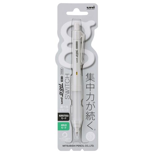 クルトガ アルファゲル スイッチ シャープペン α-gel SWITCH 0.3mm 三菱鉛筆 M3-1009 uni : 文具セレクト ...