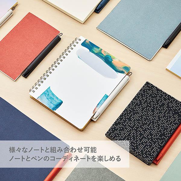 ノートホルダー付きジェルボールペン ピタン pitan 0.5mm ゼブラ ZEBRA :P-JJ115:文具セレクトショップ SANKODO ...