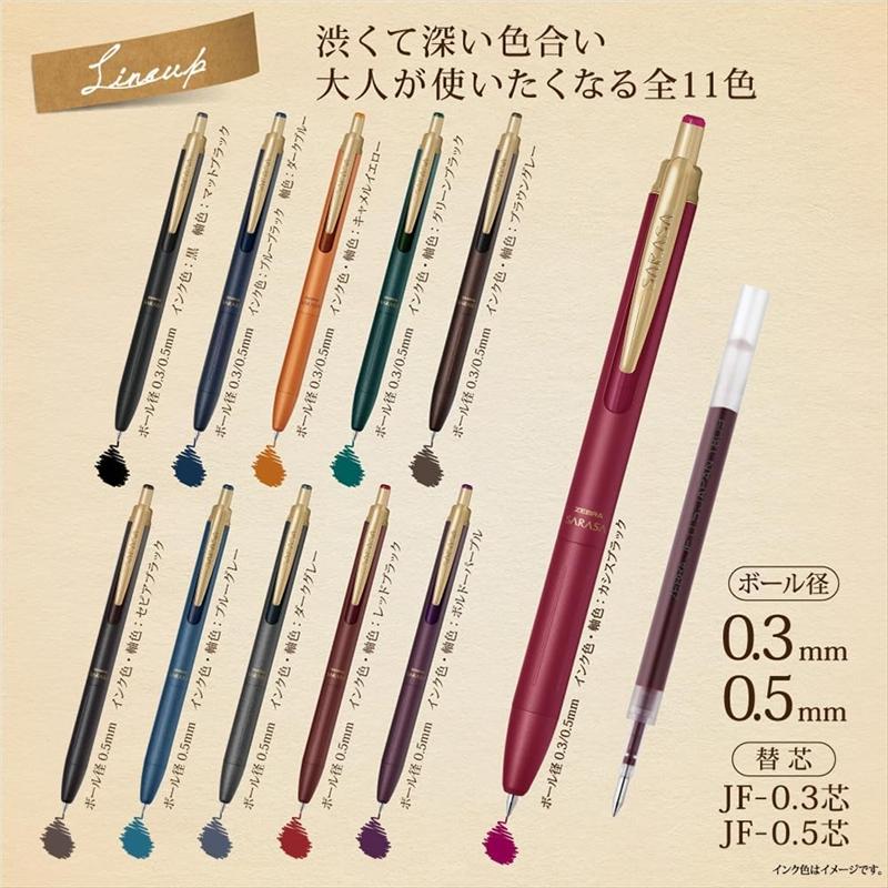 サラサ サラサグランド 0.5 ジェルボールペン 0.5mm ゼブラ ZEBRA P-JJ57 : 文具セレクトショップ SANKODO ...