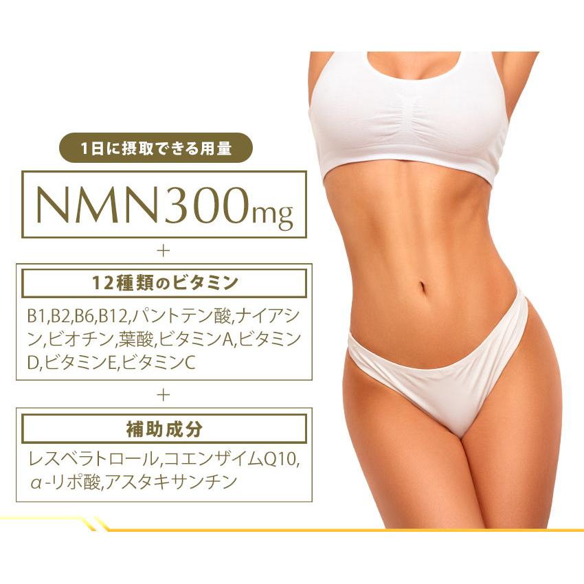 NMN GOLD 9000 60粒入 2粒でNMN 300mg配合 1袋NMN 9,000mg 若さ 美容のサプリ β-ニコチンアミドモノヌクレオチド 送料無料 : 三共サプリ - 通販 ...