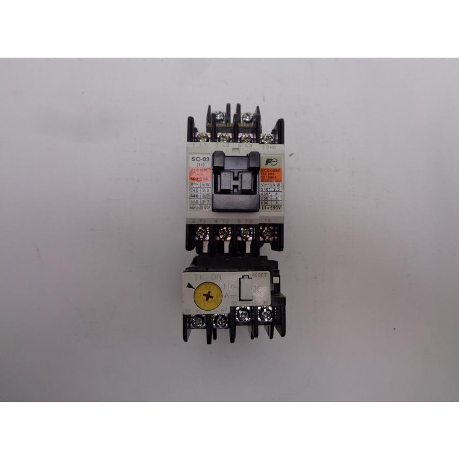 電磁開閉器 富士電機 SW-03（SC-03 TK-0N）AC200V 1a 1.7 - 2.6A : サンメイデンキストア - 通販 - Yahoo!ショッピング
