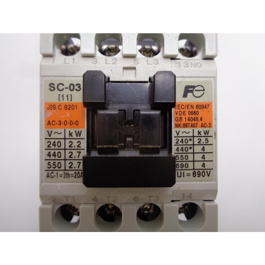 電磁開閉器 富士電機 SW-03（SC-03 TK-0N）AC200V 1a 1.7 - 2.6A : サンメイデンキストア - 通販 - Yahoo!ショッピング