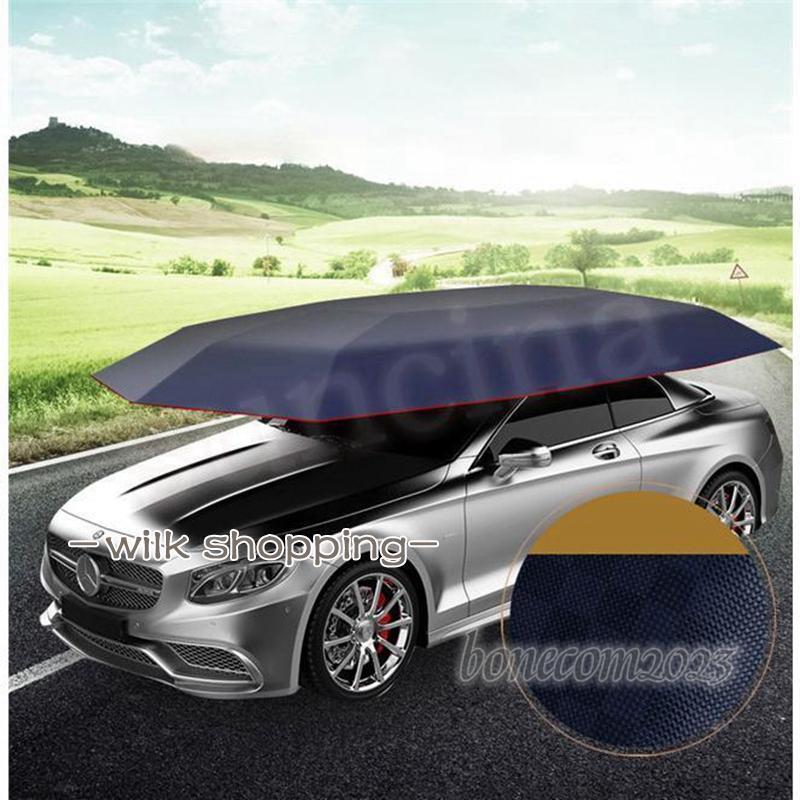 車用サンバイザー 車用テント 日よけ カーテント 車用傘 サンシェード リモコン UVカット カバー 手動 自動開閉式 防水 暑くない 耐荷高い 軽量 : サンミベスト ヤフー店 - 通販 ...