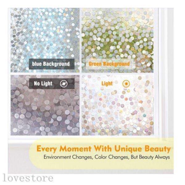 プライバシーフィルム 暑さ対策 ドット柄 3d効果 目隠しフィルム 長さ200cm 水だけ貼れる 窓用 貼り直しはがせる uvカット 遮光 : サンミベスト ヤフー店 - 通販 - Yahoo ...