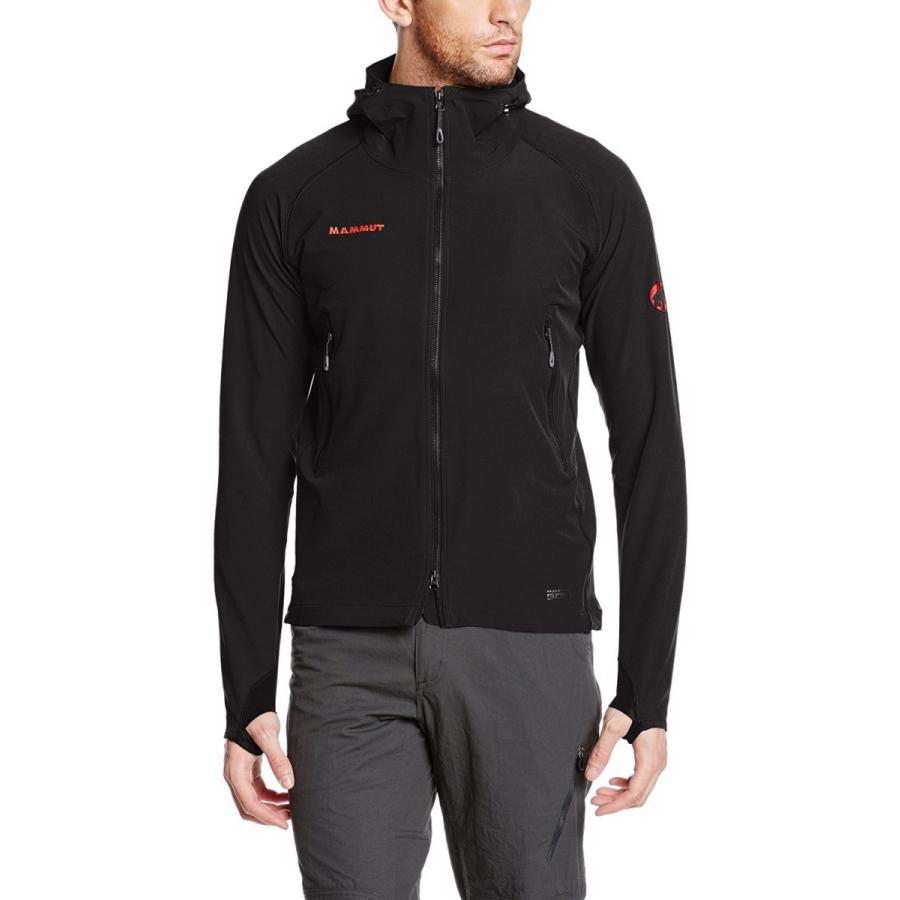 MAMMUT SOFtech CLIMB Light Hooded Jacket Men 黒 JPのL : さんの商店 - 通販 - Yahoo!ショッピング