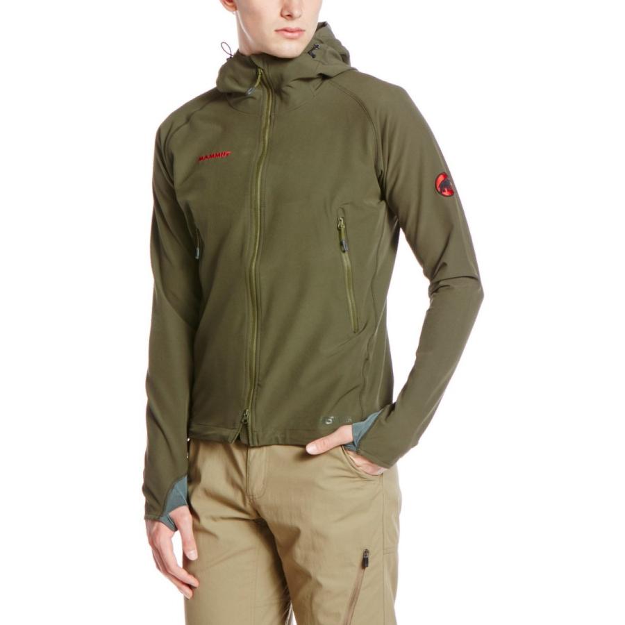 MAMMUT SOFtech CLIMB Light Hooded Jacket Men mangrove JPのL : さんの商店 - 通販 - Yahoo!ショッピング