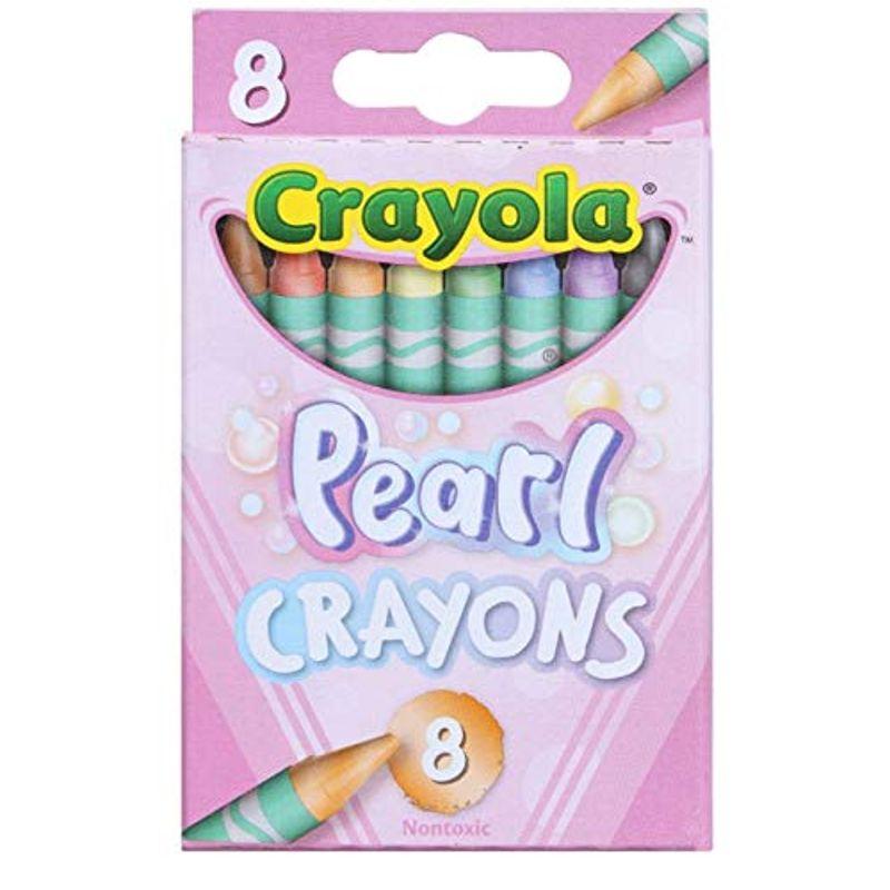 Crayola Pearl Crayons 8 Count :20230321091206-00984:サンオ-shop - 通販 ...