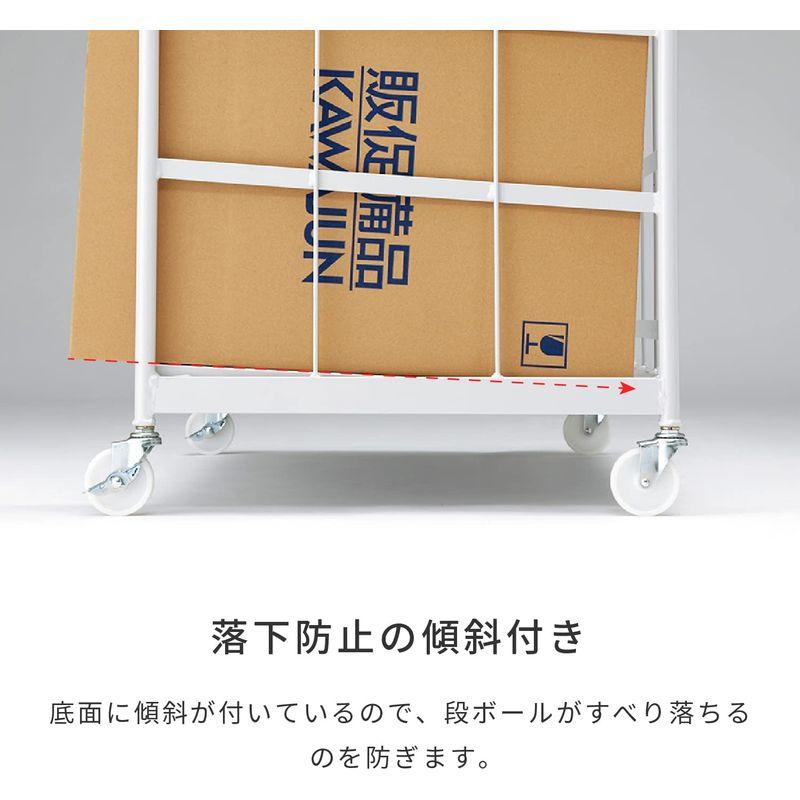 KAWAJUN (カワジュン) 河淳 ダンボール カート 10560 灰 LBA001 本体のみ（W1050mm） 段ボール ご自由にお使い :20230509132517-00111:サンオ ...