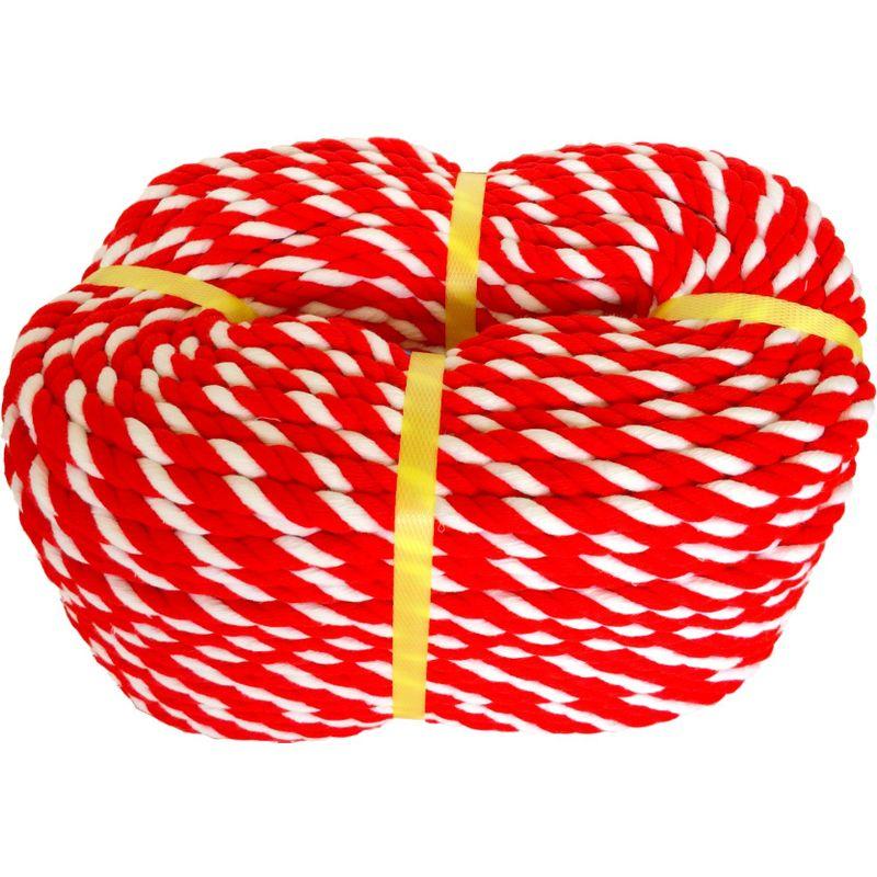 紅白ひも/紐/ロープ 太さ10mm 100m :20230515110010-00607:サンオ-shop - 通販 - Yahoo!ショッピング