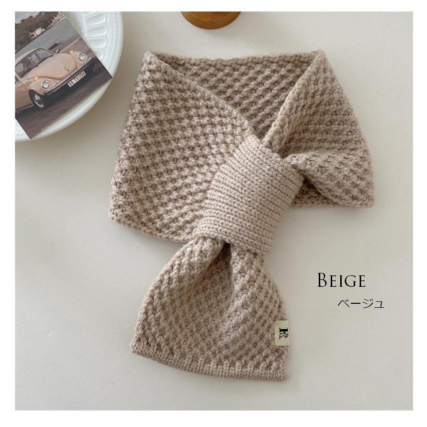 ネックウォーマー ミニ マフラー プチマフラー 差し込み マフラー 秋 冬 温活 カシミア 誕生日 ギフト プレゼント :gdf002:さのの ...