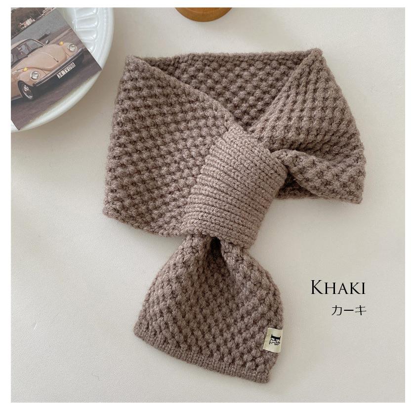 ネックウォーマー ミニ マフラー プチマフラー 差し込み マフラー 秋 冬 温活 カシミア 誕生日 ギフト プレゼント :gdf002:さのの ...