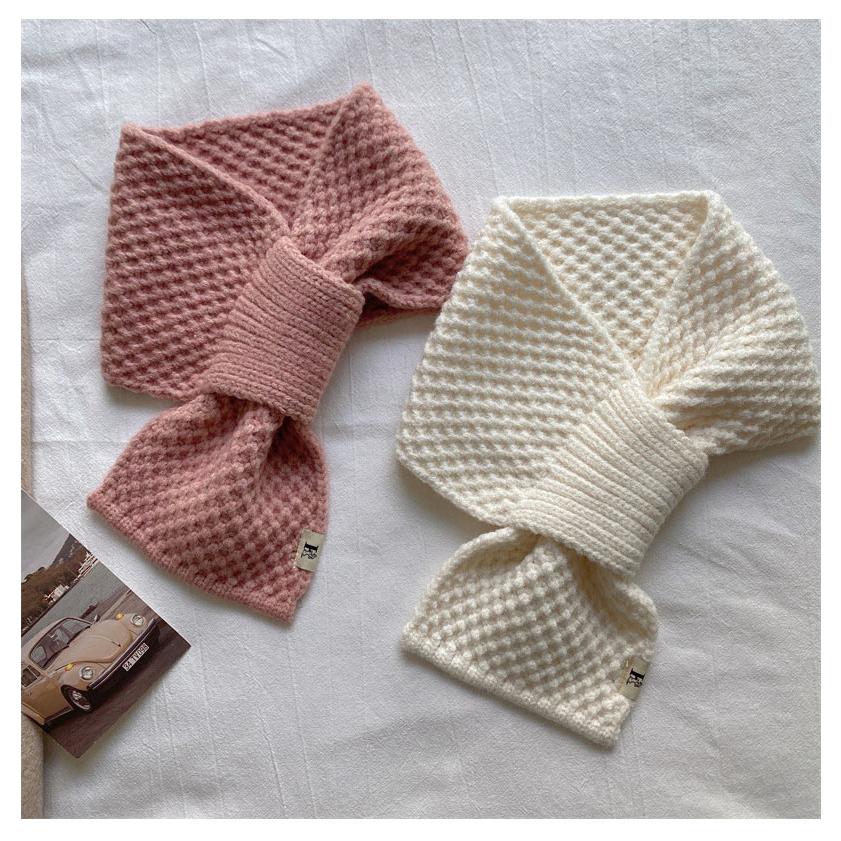 ネックウォーマー ミニ マフラー プチマフラー 差し込み マフラー 秋 冬 温活 カシミア 誕生日 ギフト プレゼント :gdf002:さのの ...