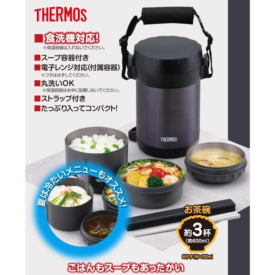 サーモス ステンレスランチジャー 約1.3合 ミッドナイトブルー JBG-1801 MDB : 佐野商店 - 通販 - Yahoo!ショッピング