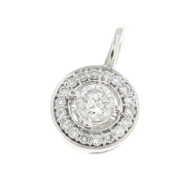 K18WGダイヤペンダントトップ Aランク. : 質屋さのや Yahoo!ショップ - 通販 - Yahoo!ショッピング