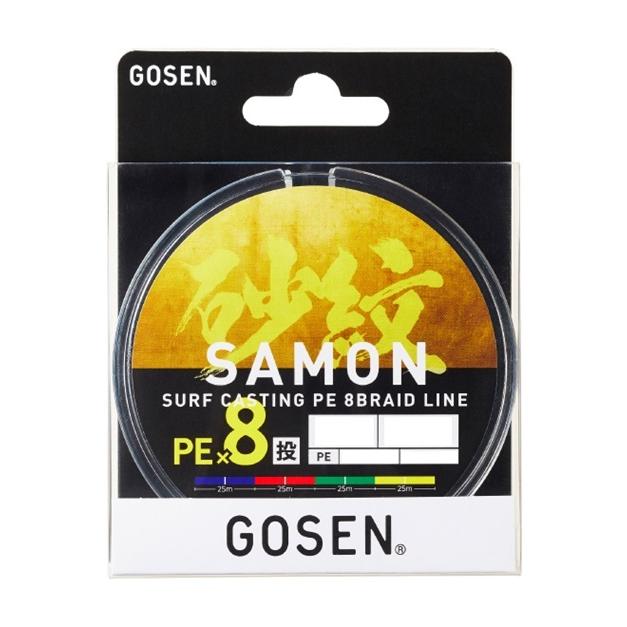 ゴーセン(GOSEN) PEライン 砂紋 PE×8 マルチカラー (4色分け) 200m 3号 : 4906365-233939 : 釣具の三平ヤフー店 - 通販 - Yahoo!ショッピング