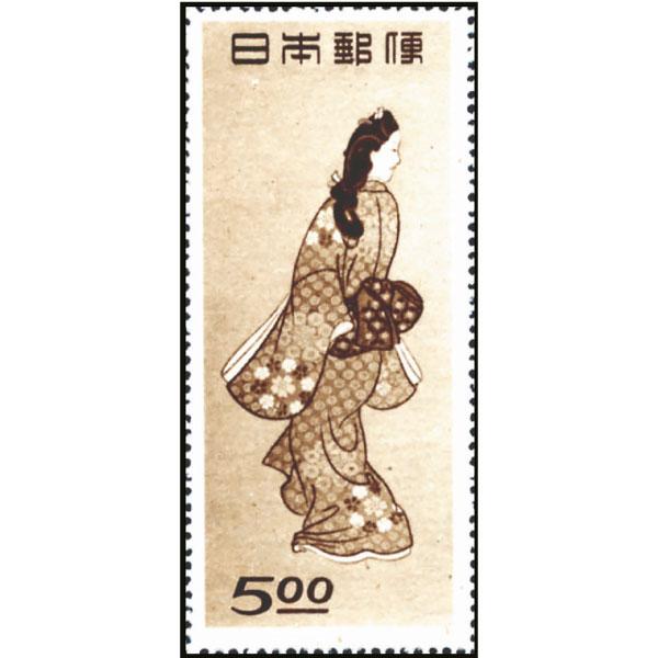 HB-1264 「見返り美人」「月に雁」未使用品2枚セット : 三宝堂Yahoo!店 - 通販 - Yahoo!ショッピング