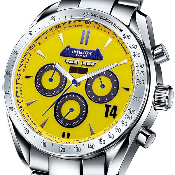 ZA-1120 923形ドクターイエロー（T4）電波ソーラークロノグラフ : 三宝堂Yahoo!店 - 通販 - Yahoo!ショッピング