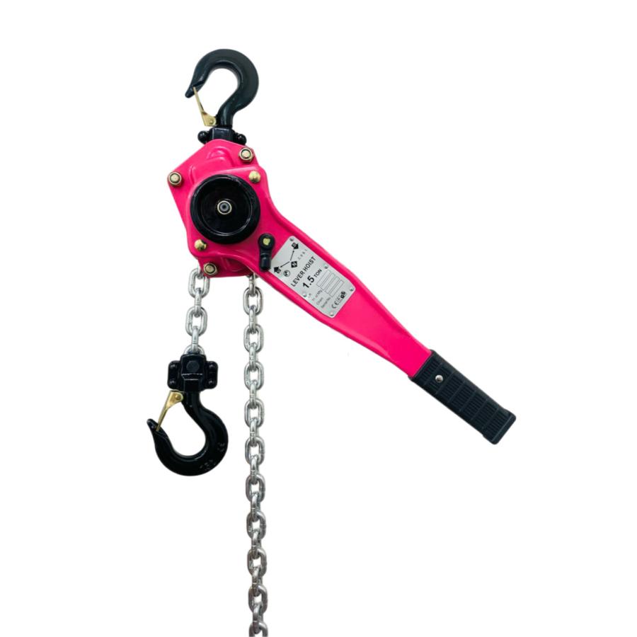 三方良し 1年保証 2台レバーホイスト 1.5ton 1.5m 1.5t レバーブロック 高品質CEGS認証済み製品 レバーチェーン レバー荷締機 がっちゃ 工具 道具 : 三方良しWCP ...