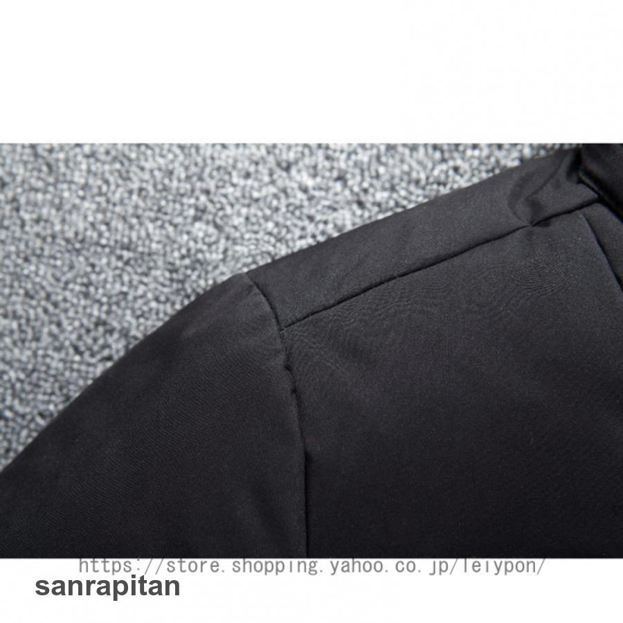 アウター ダウンジャケット メンズ フード ダウンコート 防寒 防風 保温 冬 ウインドブレーカー 軽量 コート カジュアル 登山 大きいサイズ 無地 秋 冬 : ly-1107 ...