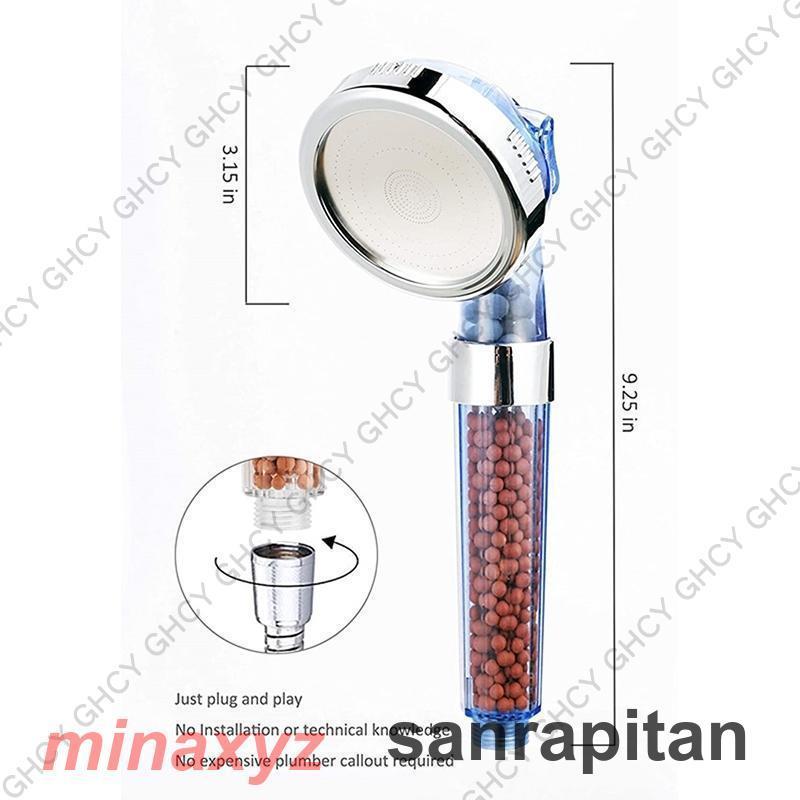 シャワーヘッド 節水 増圧 国際基準 簡単取り付け 軽量 バス用品 低水圧増圧 軽量 極細水流 取付簡単 バス お風呂 保湿 国際汎用基準G1/2 : petto05-1313 : サンラびっ ...